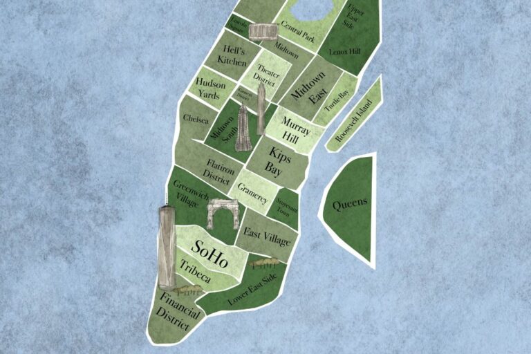 Best Neighborhoods to Stay in New York City with a Map of NYC – Travel ...